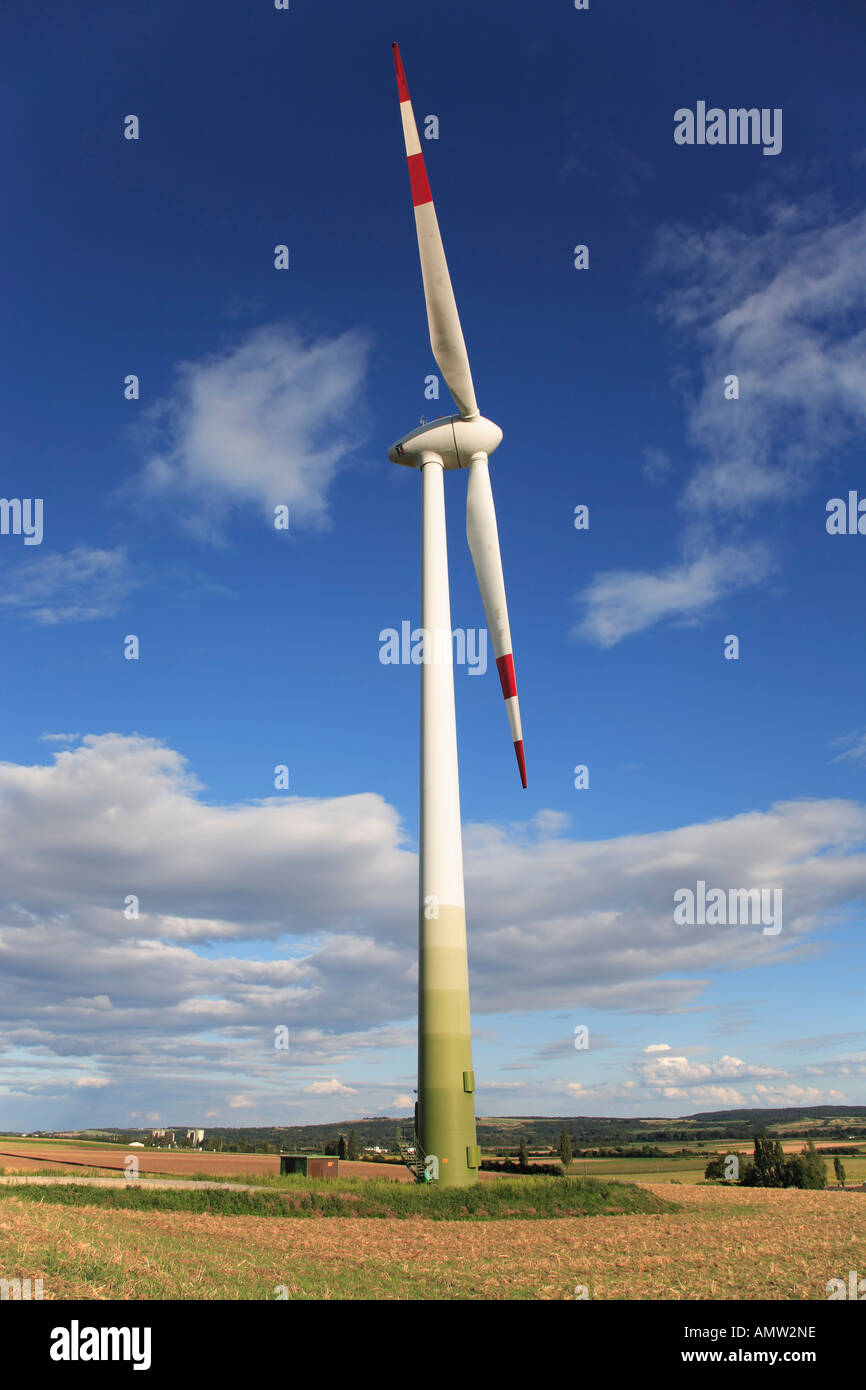 Side view of a windmill Stock Photo - Alamy