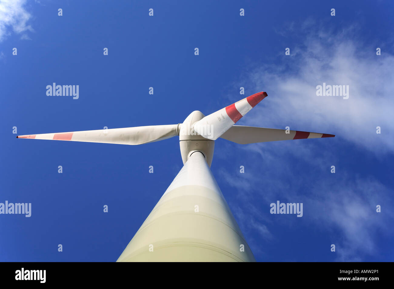 View of a windmill Stock Photo - Alamy