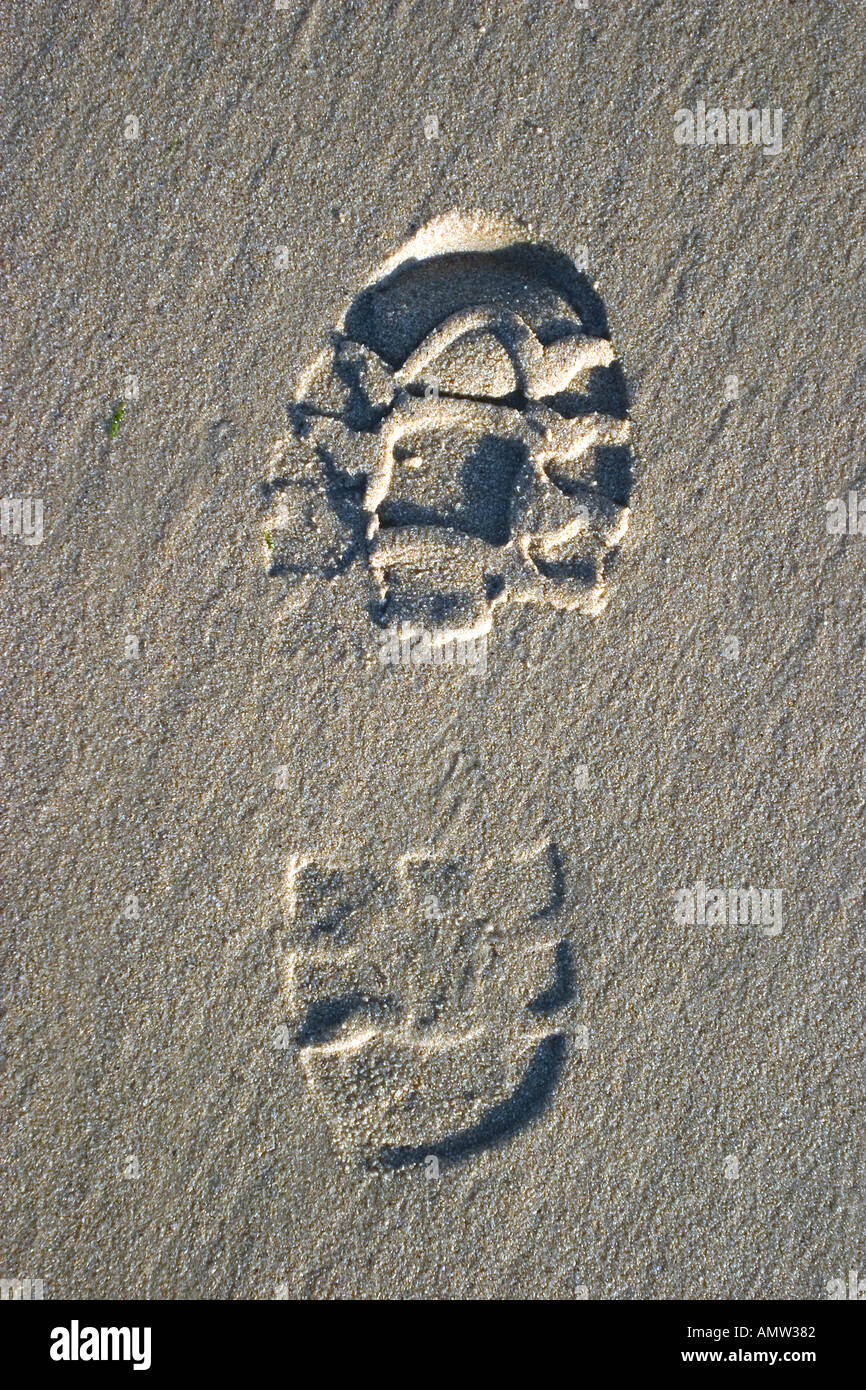 Disappearing footprint hi-res stock photography and images - Alamy