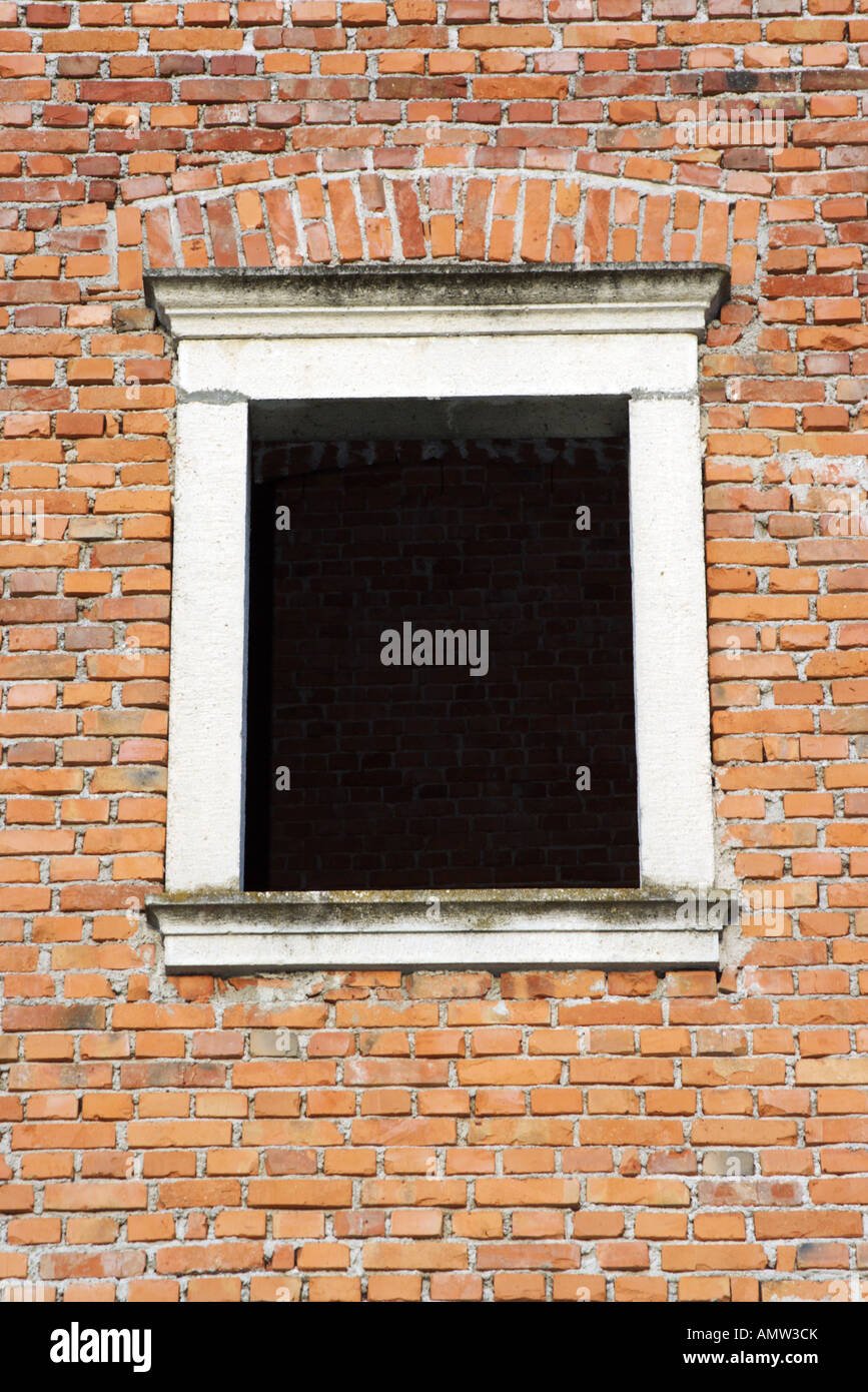 Unfinished old window Stock Photo - Alamy