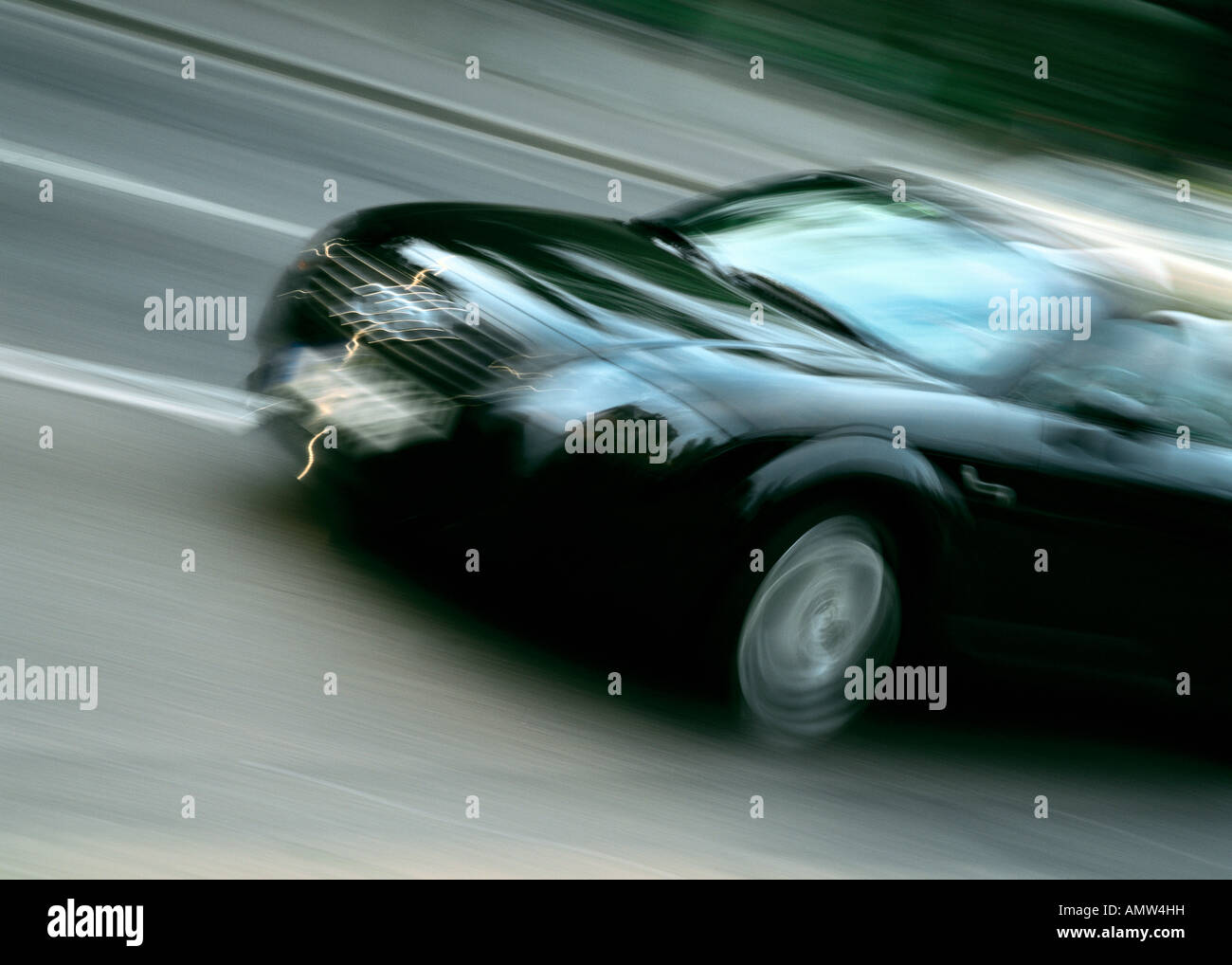 Driving Audi TT Stock Photo - Alamy