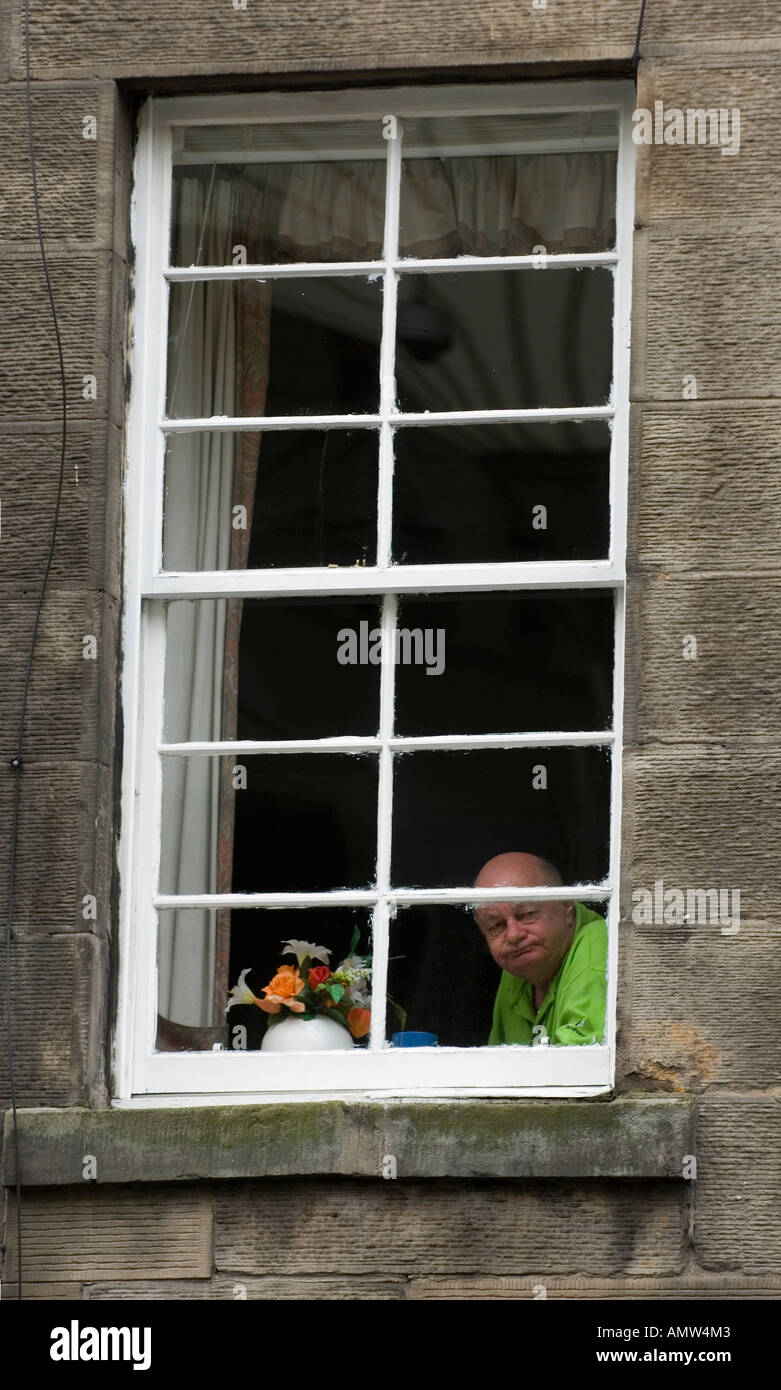 Watching from window hi-res stock photography and images - Alamy