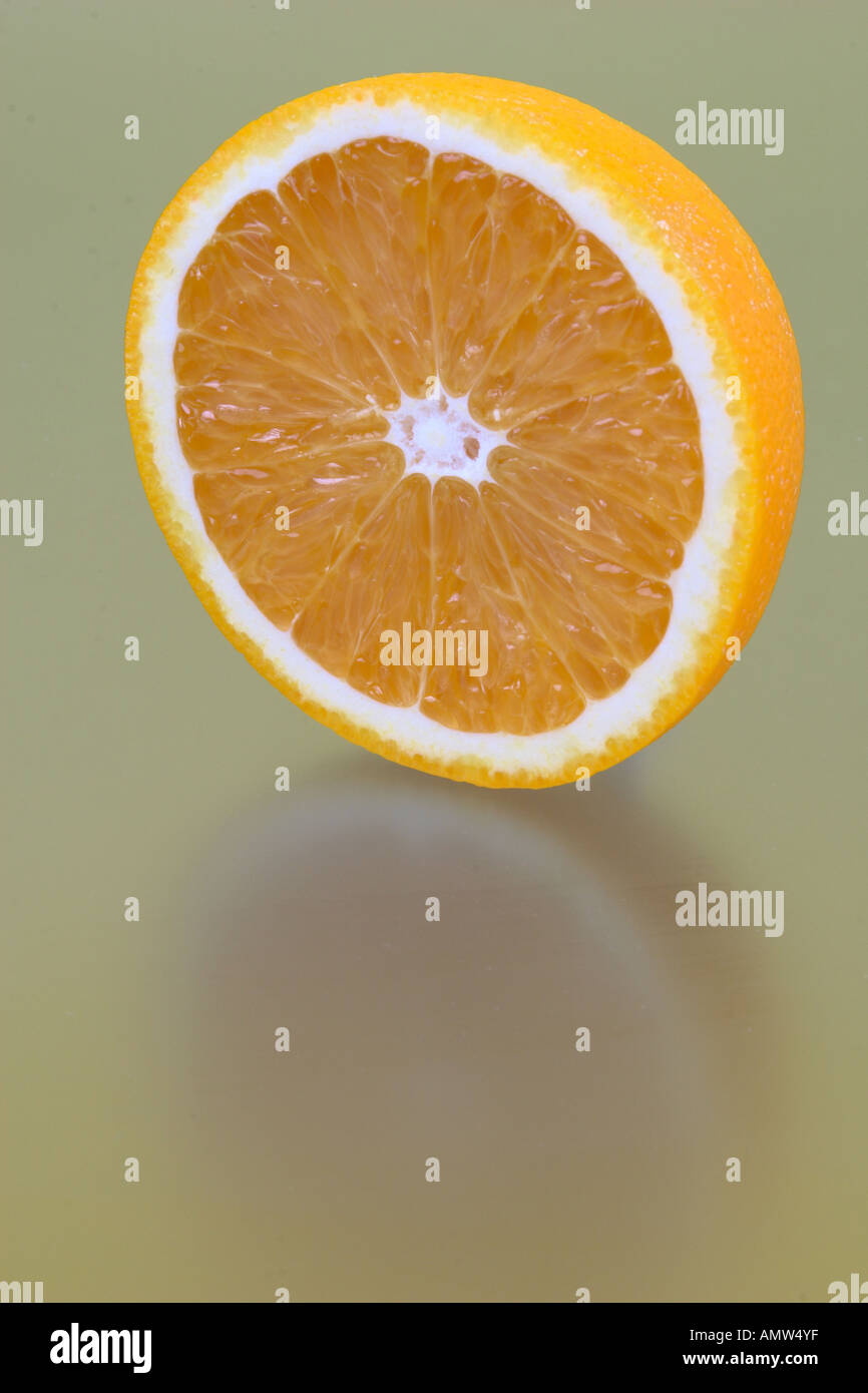 Half an Orange Stock Photo - Alamy