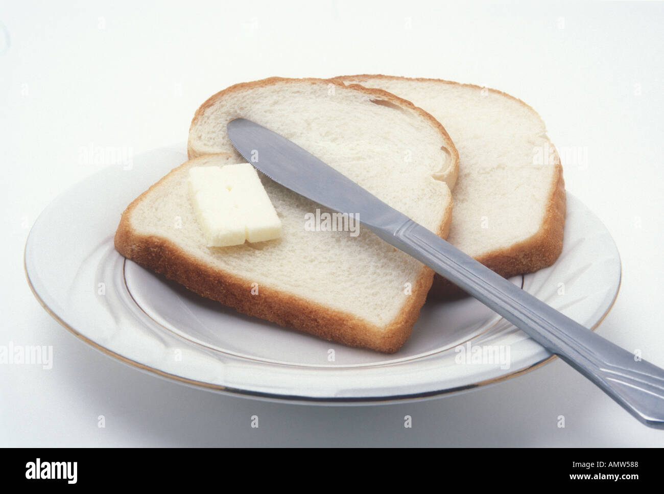 Bread and Butte Stock Photo - Alamy