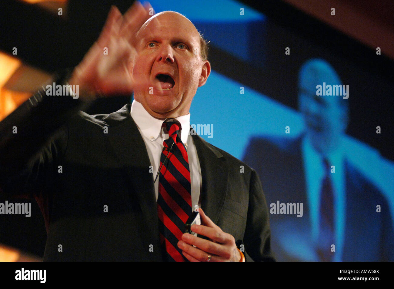 Steve Anthony Ballmer, CEO of Microsoft Corporation Stock Photo - Alamy