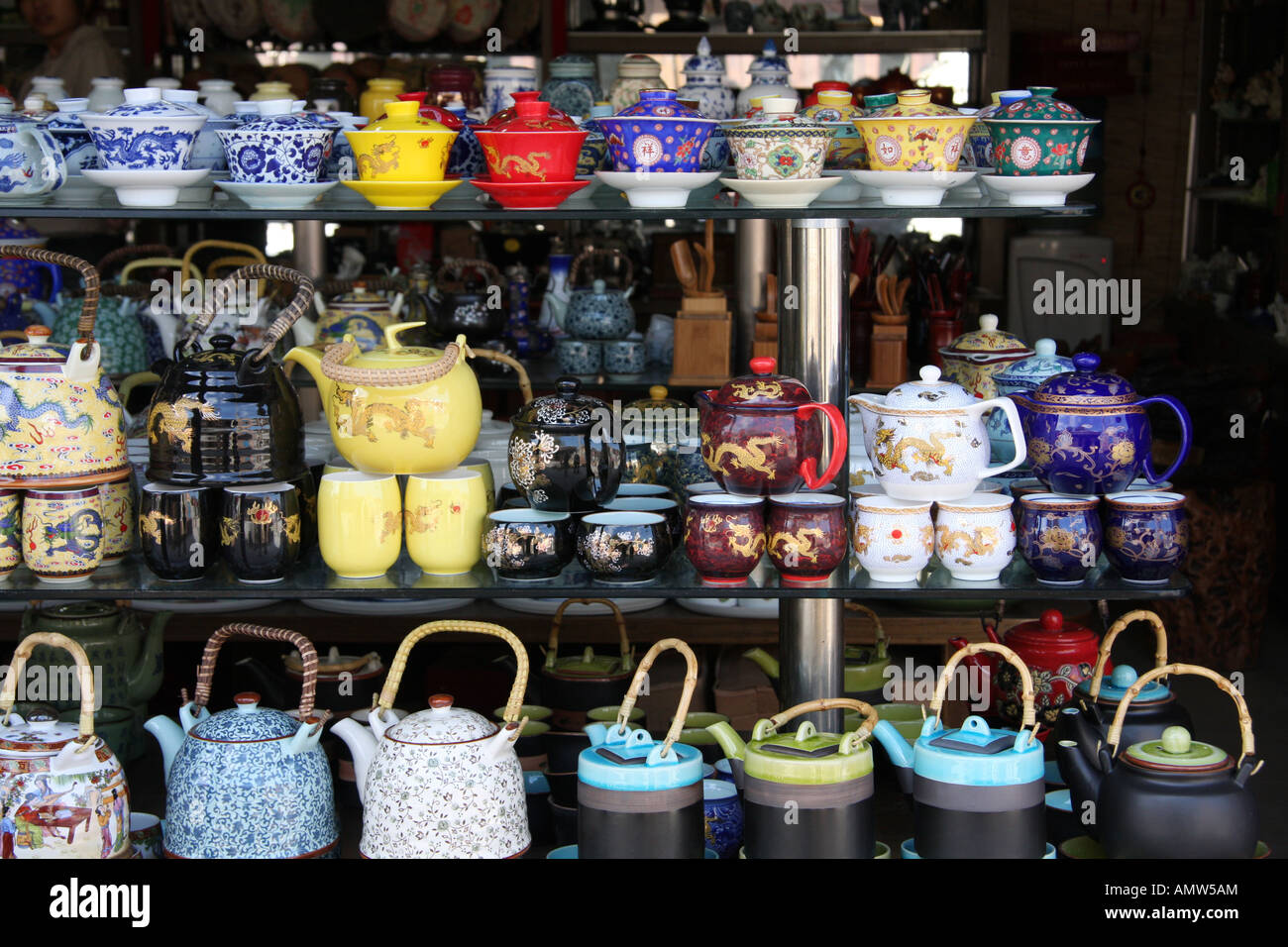 teapots in China Stock Photo - Alamy