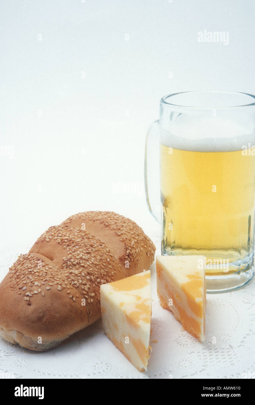Beer and Snacks Stock Photo - Alamy