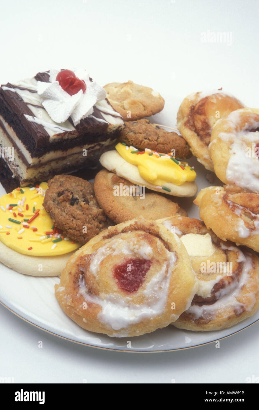 Plateful of sweets hi-res stock photography and images - Alamy