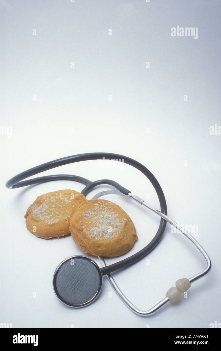 Sugar Cookies and Stethoscope Stock Photo - Alamy
