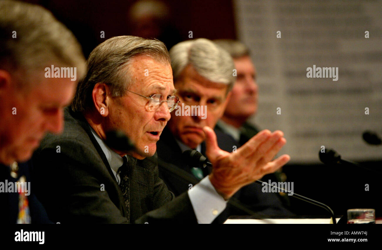 Rumsfeld hi-res stock photography and images - Alamy