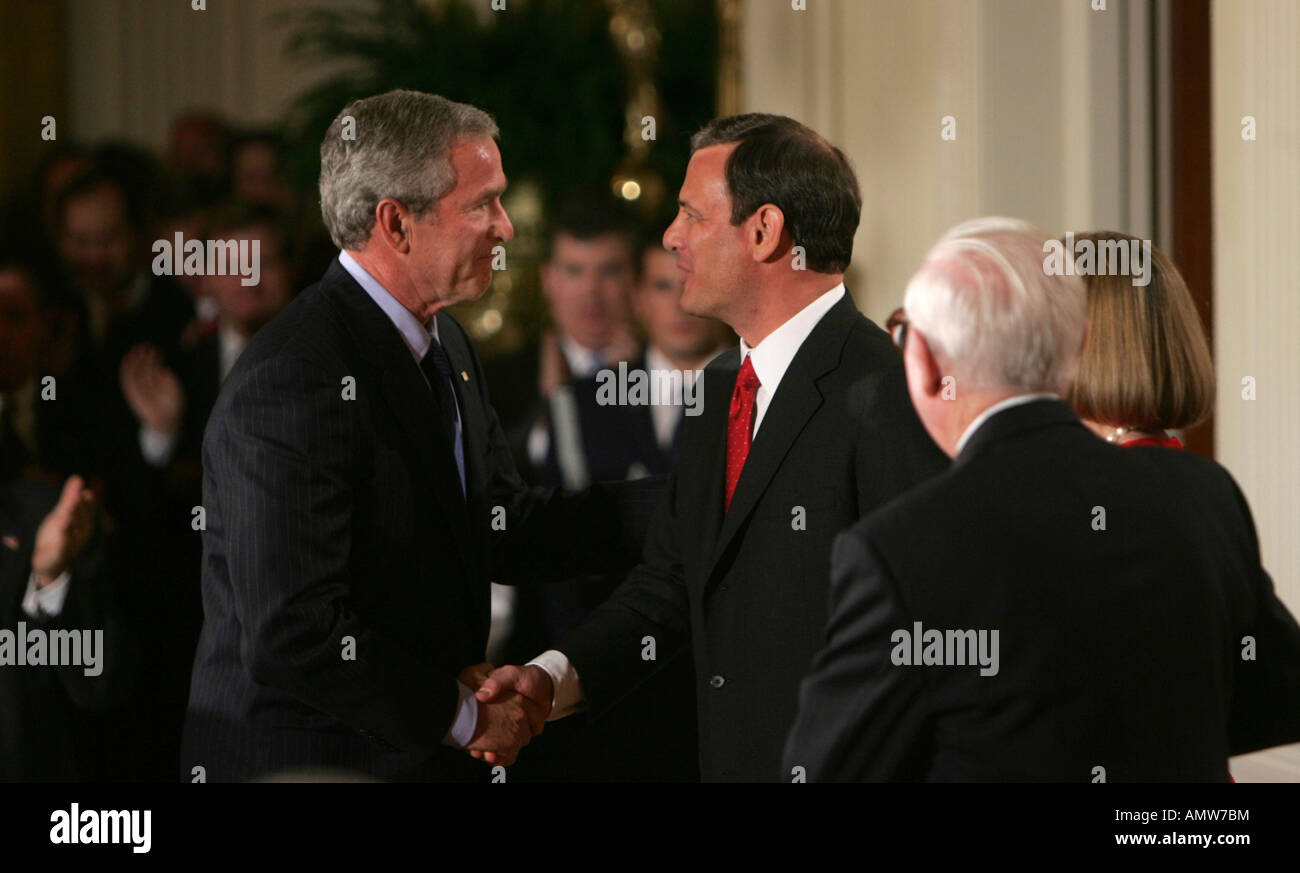 Supreme court chief justice john roberts house hi-res stock photography ...