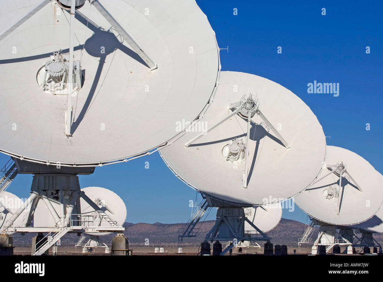 Very Large Array Radio Telescope San Agustin New Mexico Stock Photo - Alamy