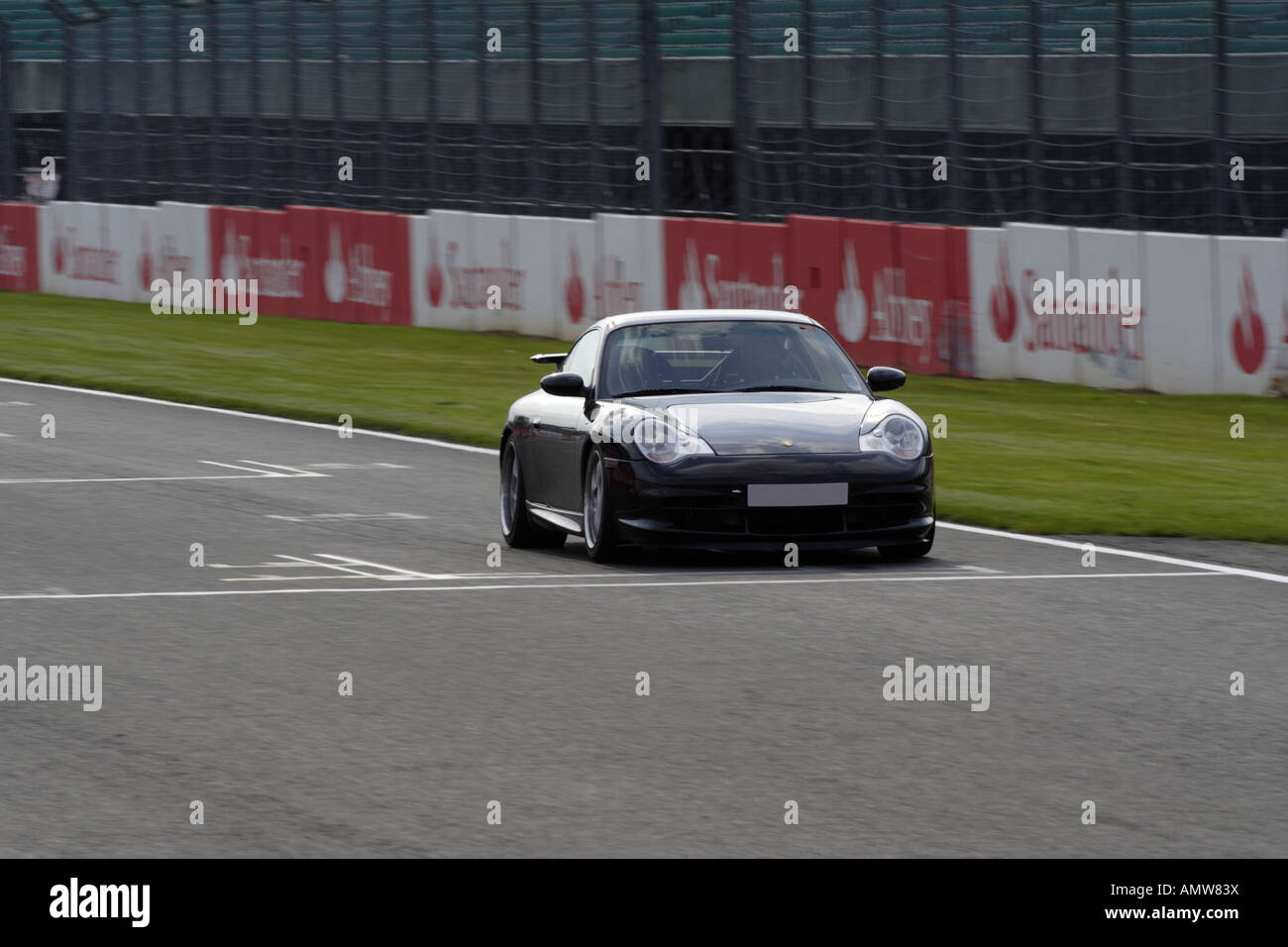 Porsche at Silverstone Track Day Stock Photo - Alamy