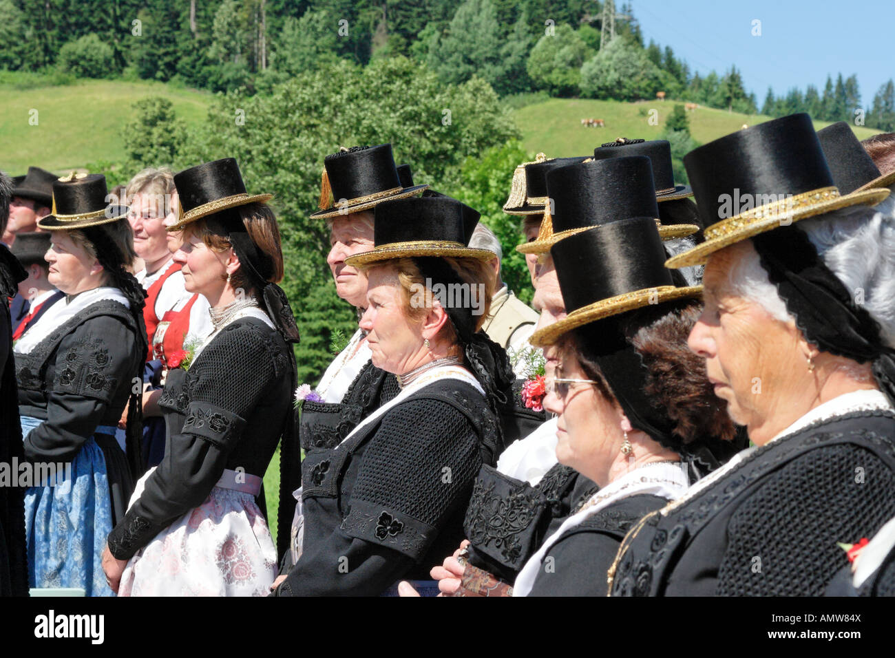 Traditional austrian costume hi-res stock photography and images - Alamy