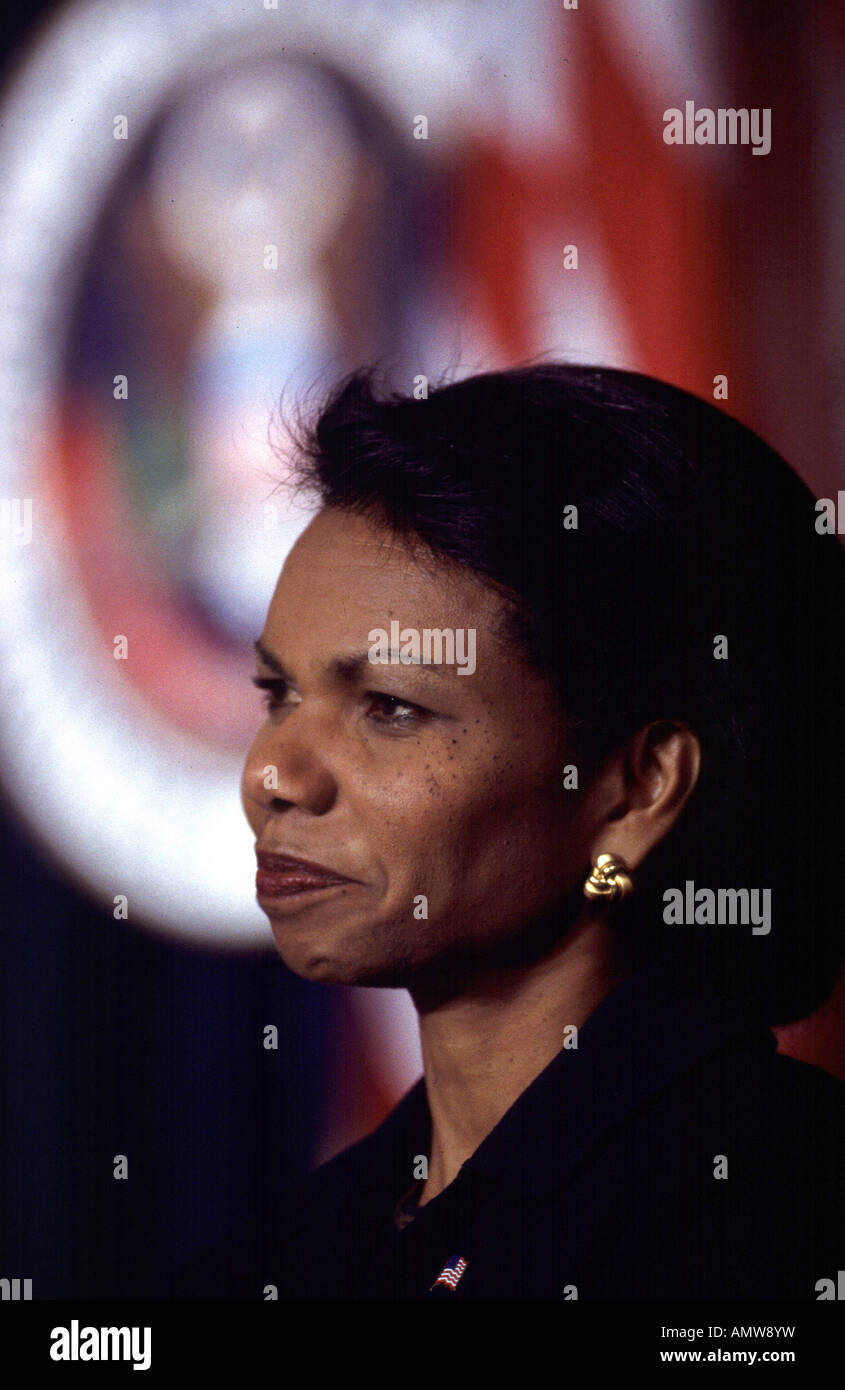 Condoleezza Rice, National Security Advisor, in the Old Executive ...