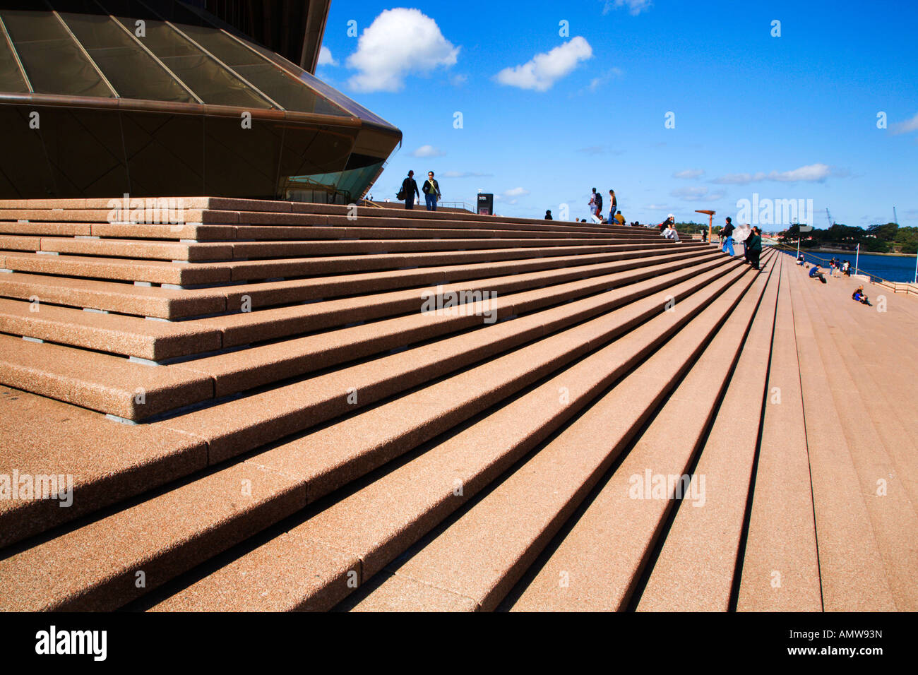 Steps at the Opera House Sydney New South Wales Australia Stock Photo ...