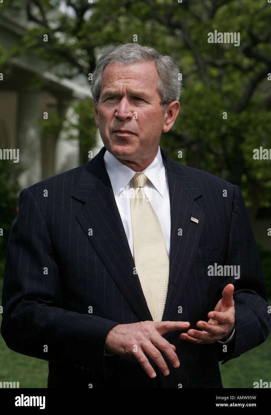 George w bush hi-res stock photography and images - Alamy