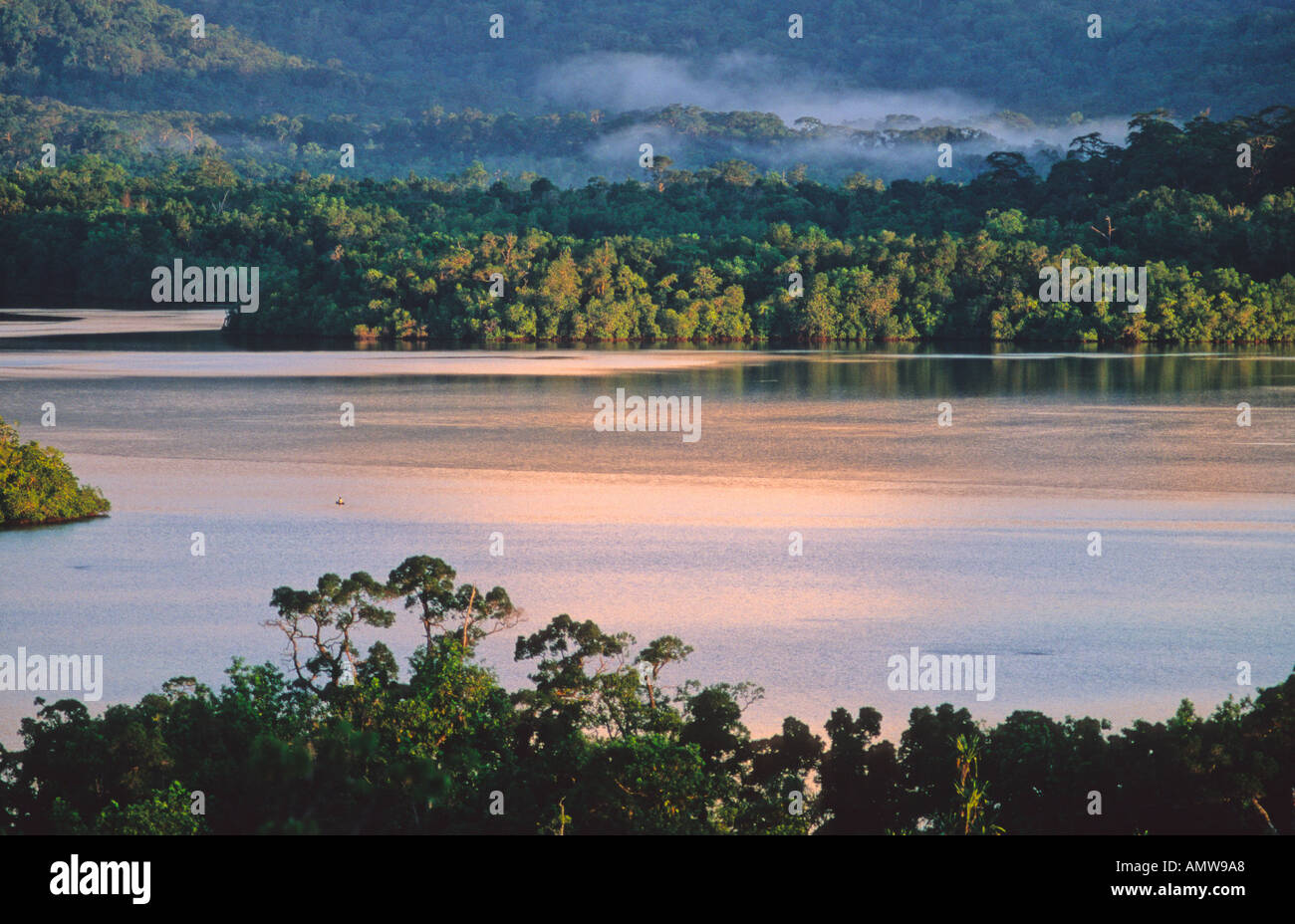 Marovo Lagoon in Western Province Solomon Islands Stock Photo - Alamy