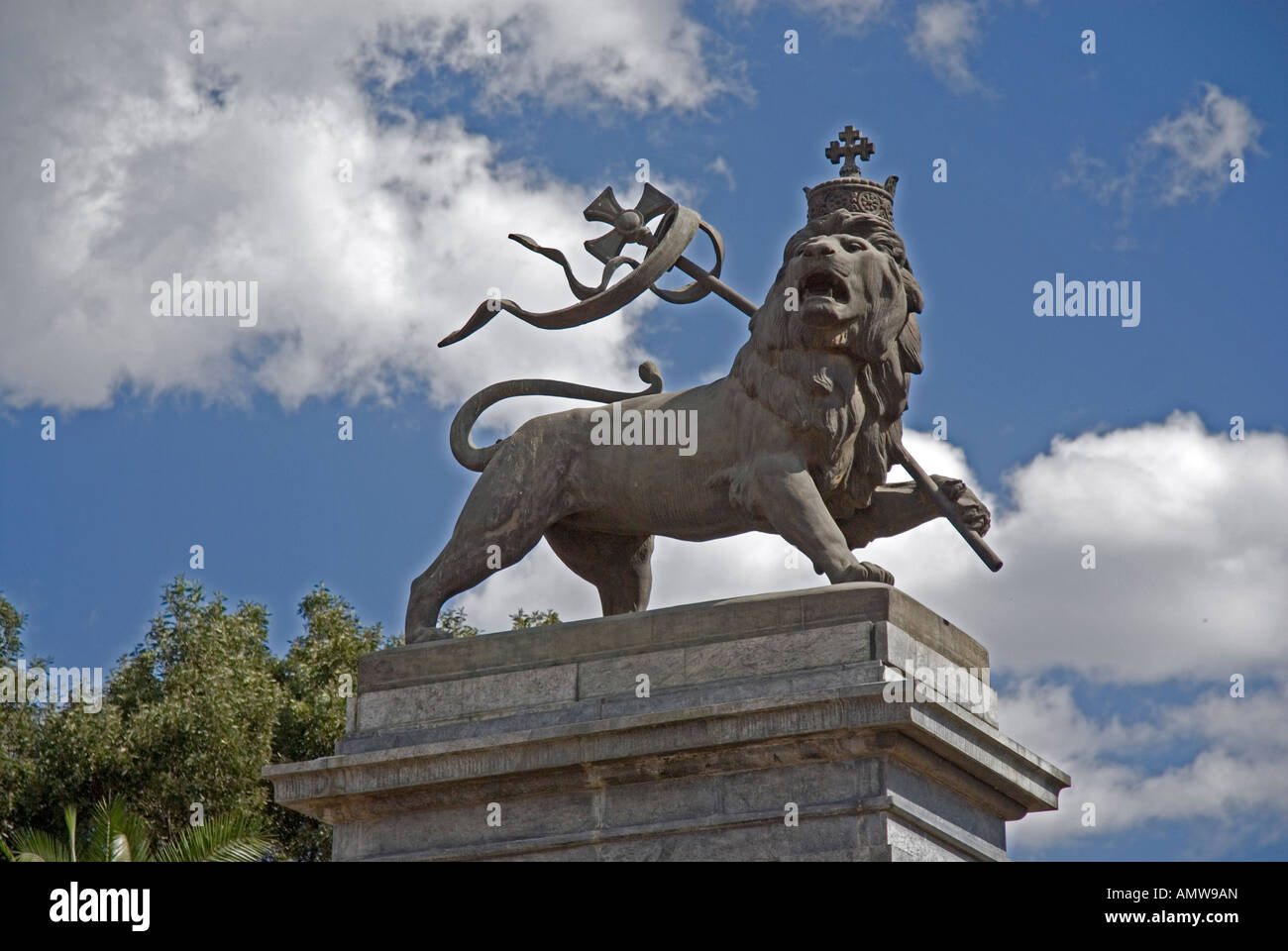 Lion of judah addis ababa hi-res stock photography and images - Alamy