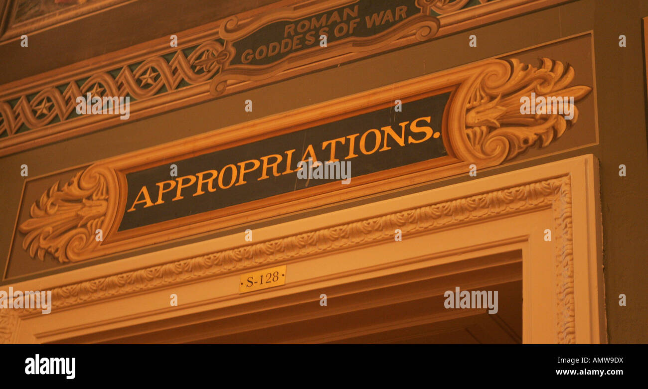 The Appropriations Committee hearing room in the first floor of the U.S ...