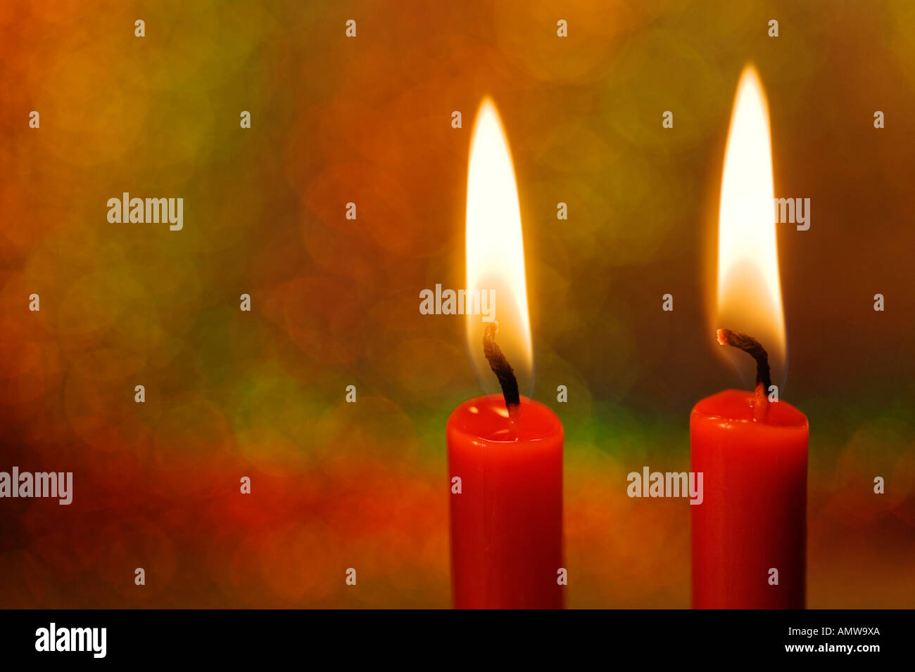 Colourful candles hi-res stock photography and images - Alamy