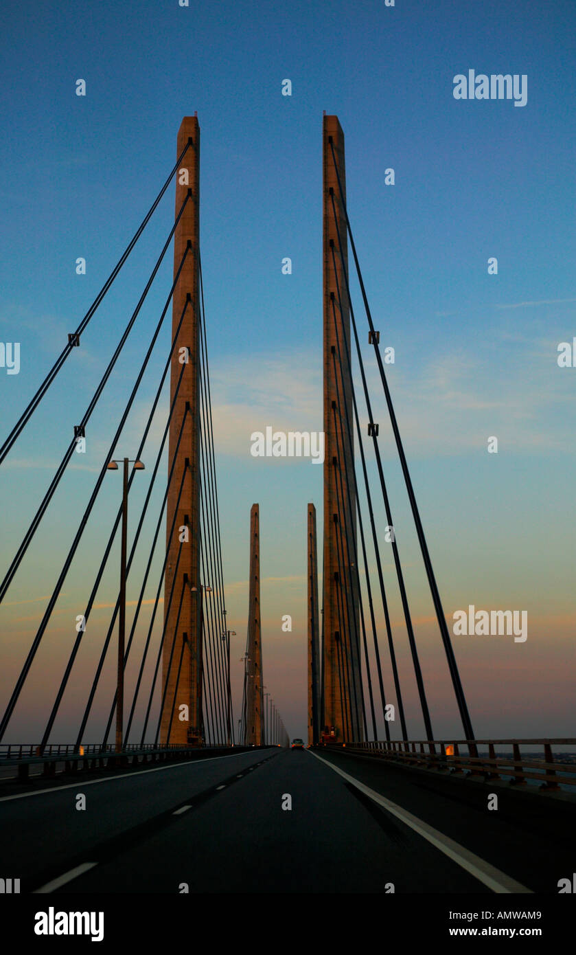 Sweden, Denmark, Bridge crossing the Oresund Stock Photo - Alamy