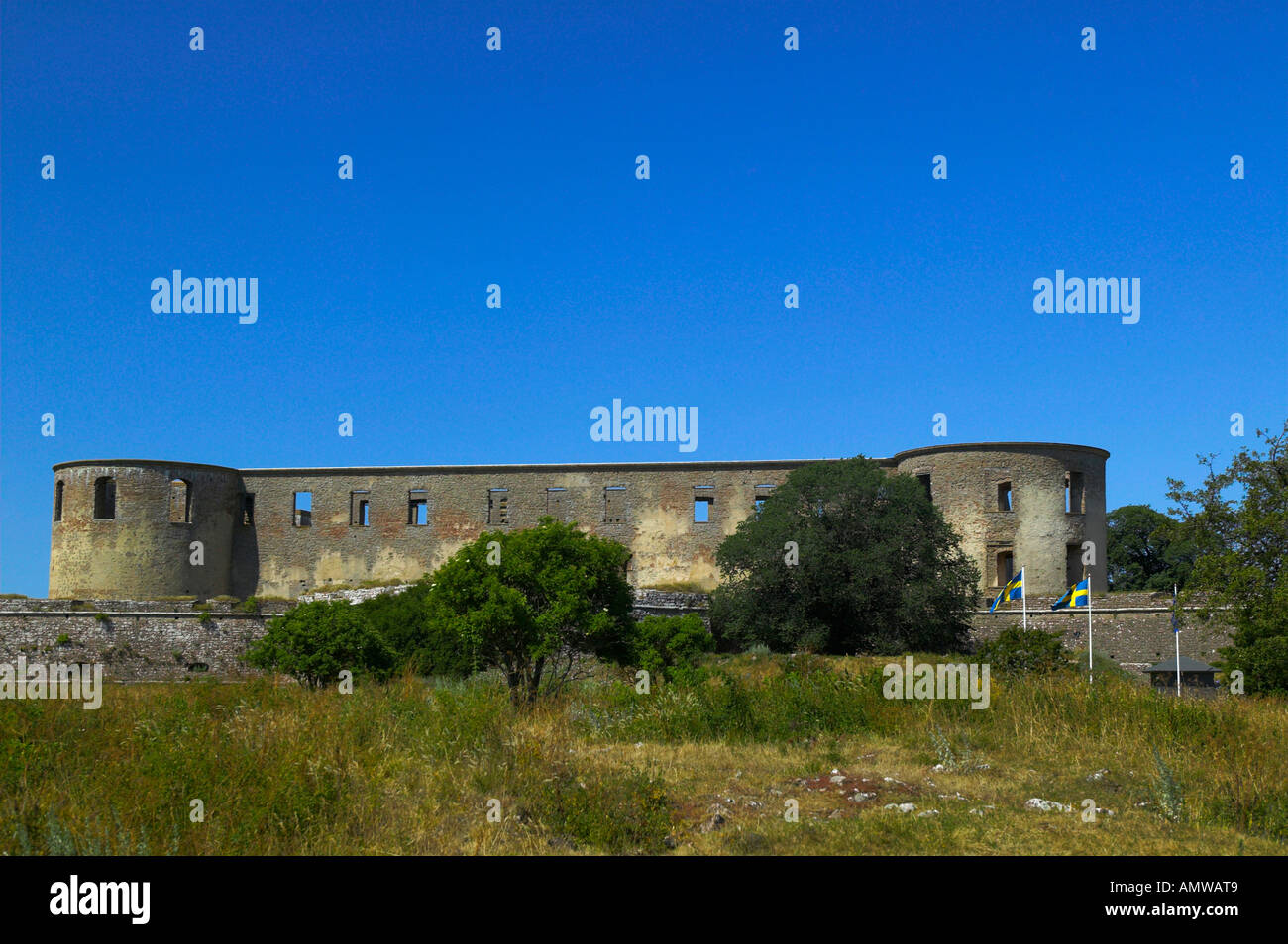 Castle Borgholm, Island Oland, Sweden Stock Photo - Alamy