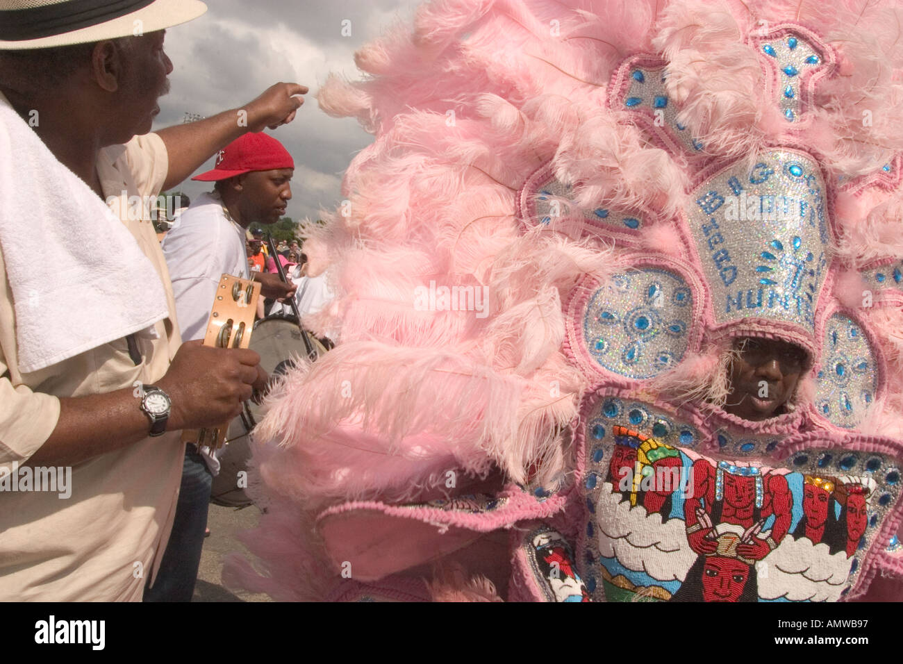 African american jazz mardi gras hi-res stock photography and images ...