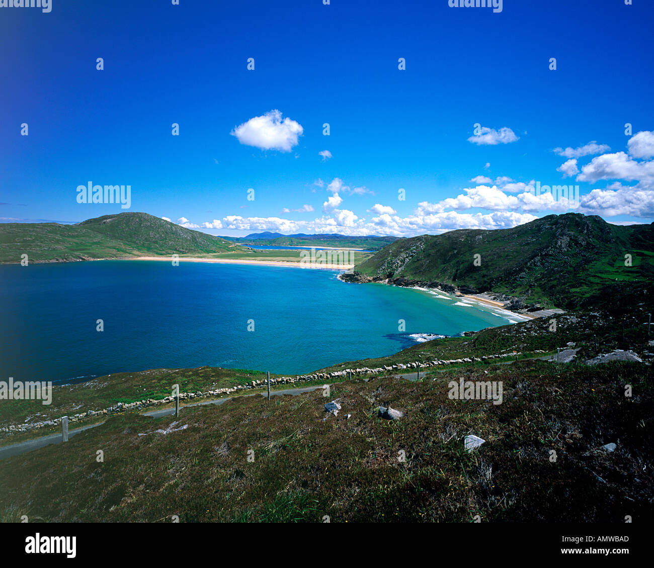 Tra Na Rossa Atlantic Drive Donegal Ireland Stock Photo - Alamy