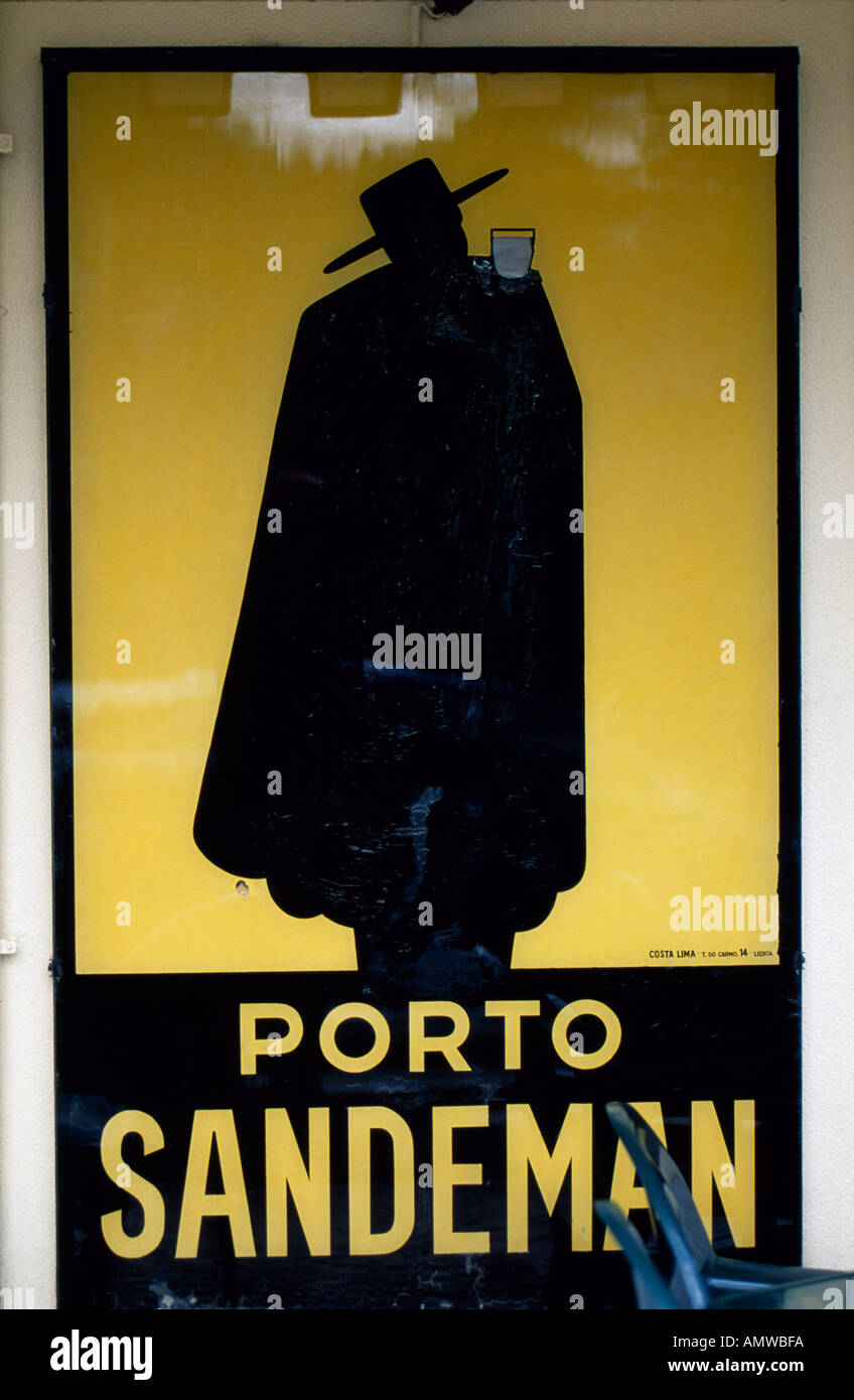 The sandeman sign hi-res stock photography and images - Alamy