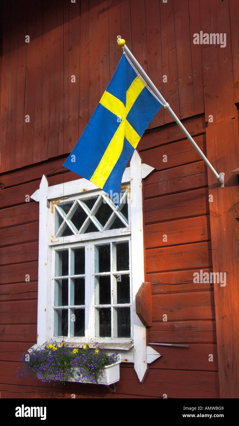 Swedish farmhouse near Loenneberga Stock Photo - Alamy