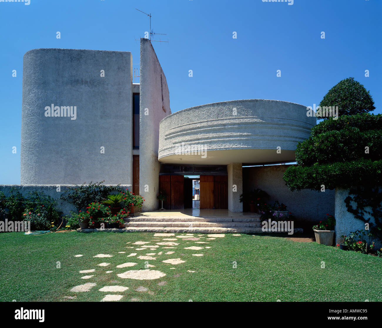 Luigi moretti villa la saracena hi-res stock photography and images - Alamy