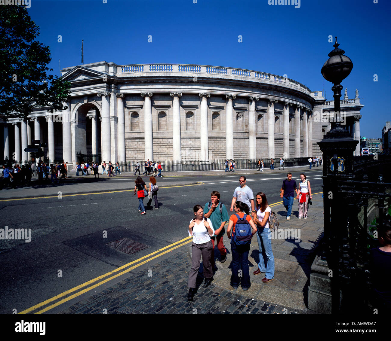 Bank Of Ireland College Green Dublin Ireland Stock Photo - Alamy