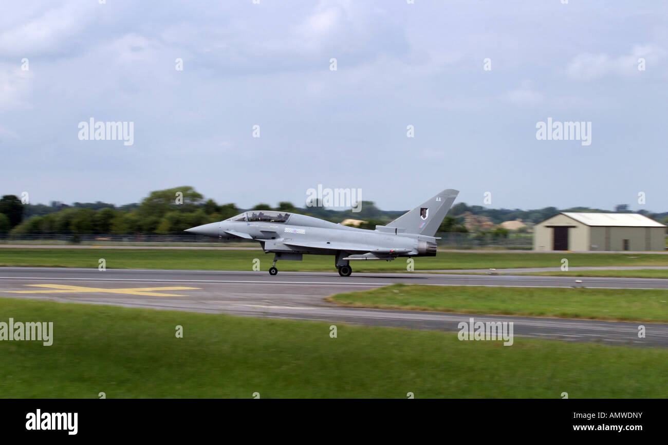 Raf typhoon runway raf coningsby hi-res stock photography and images ...
