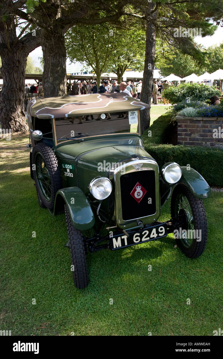 1929 Austin 7 Chummy Mulliner Scout Car on display at Goodwood Revival ...