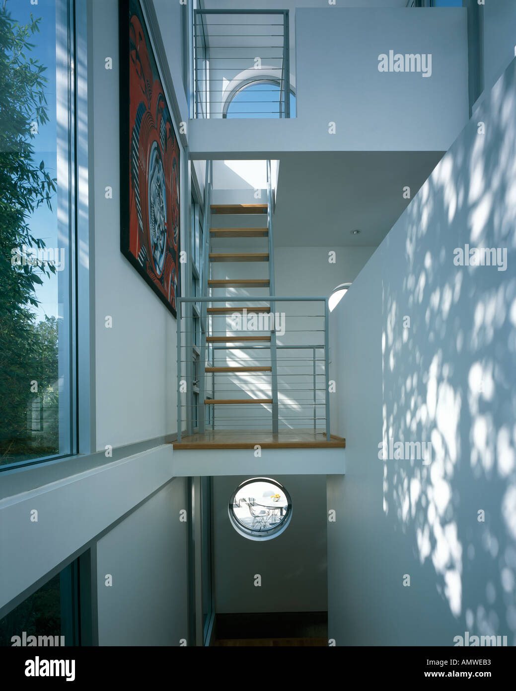 Kanner Residence, Pacific Palisades, California, USA. Interior ...