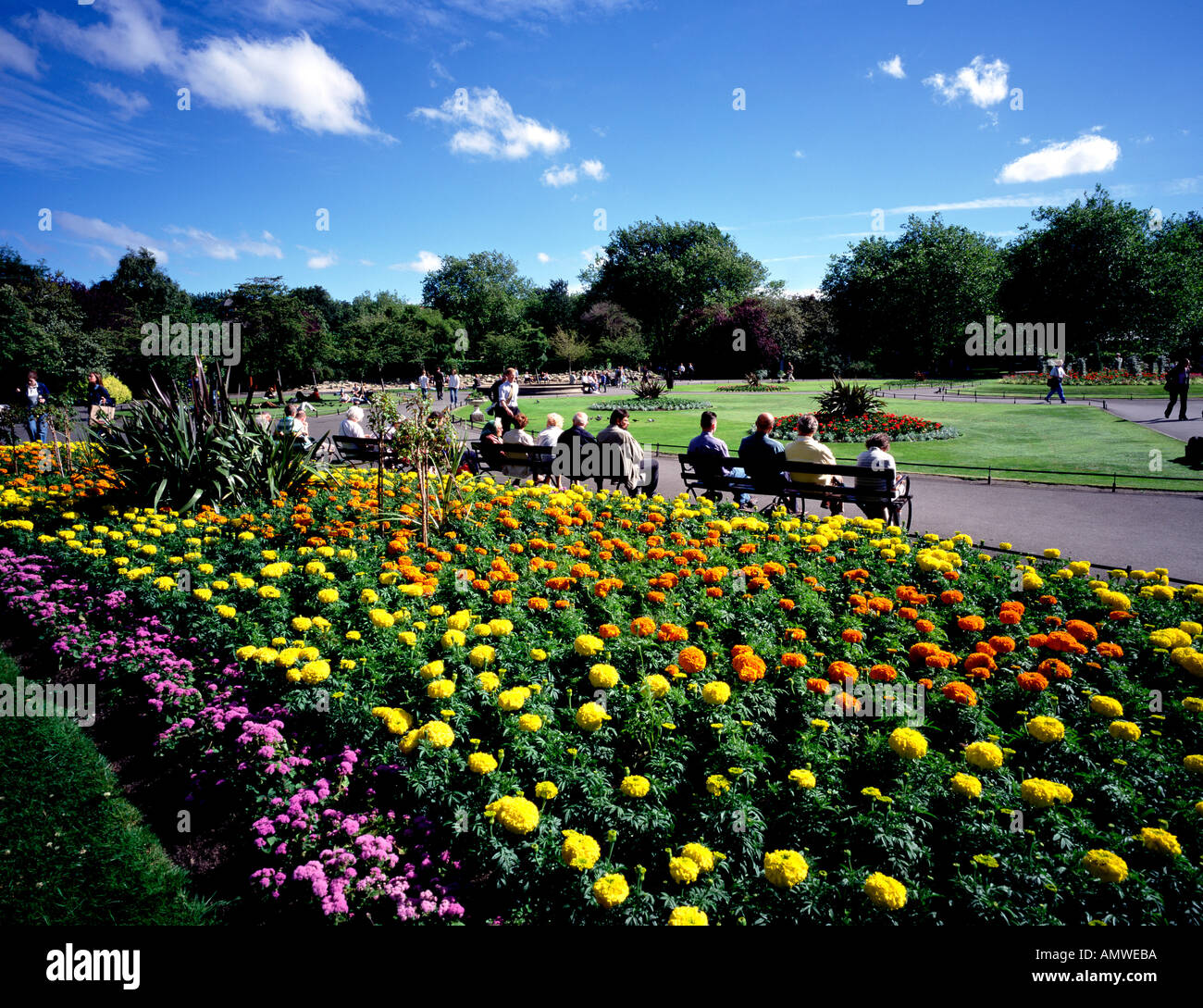 St Stephens Green, Dublin, Ireland Stock Photo - Alamy