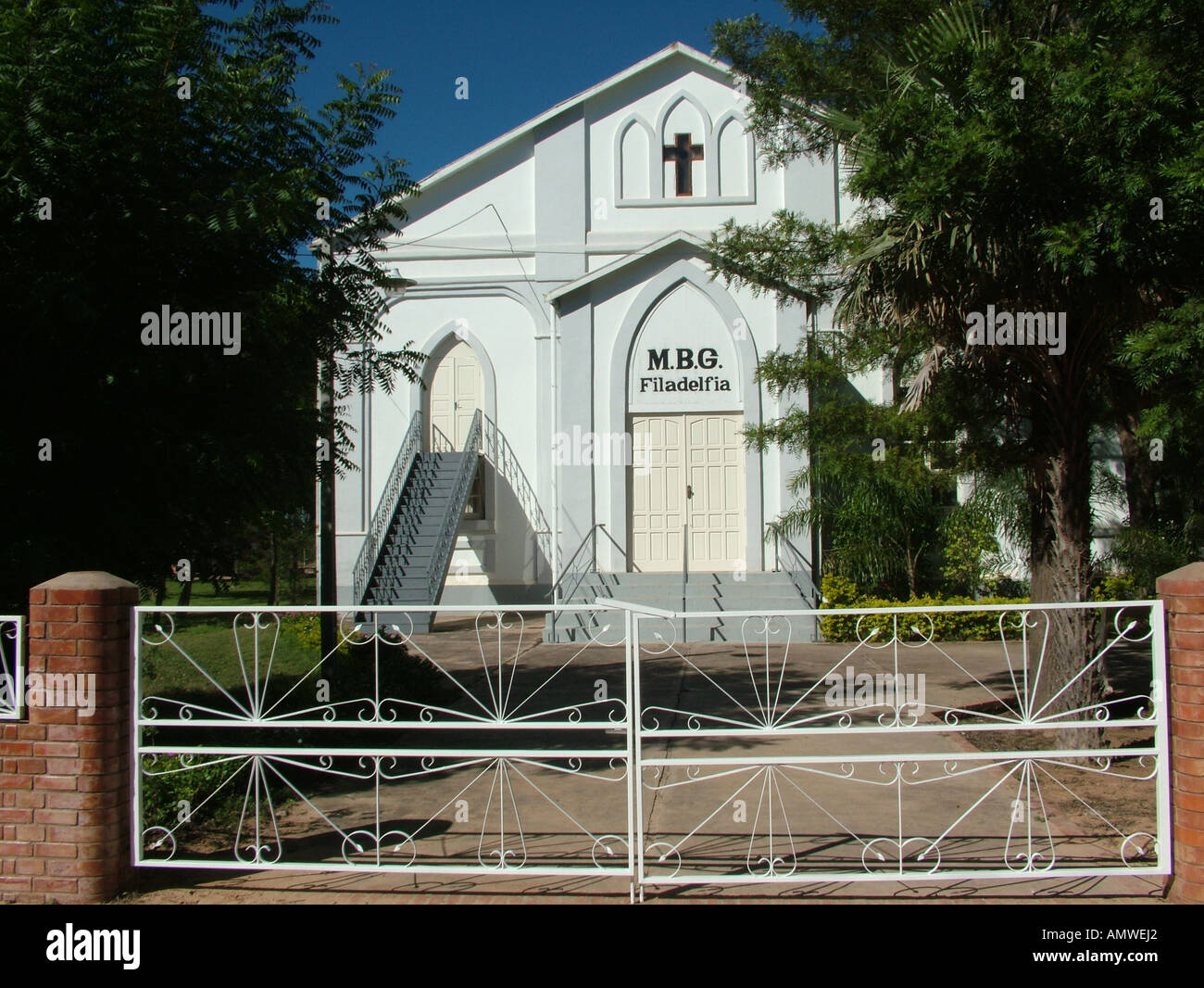 Brethren Mennonite Church, Mennonite colony, Filadelfia, Fernheim, Gran ...