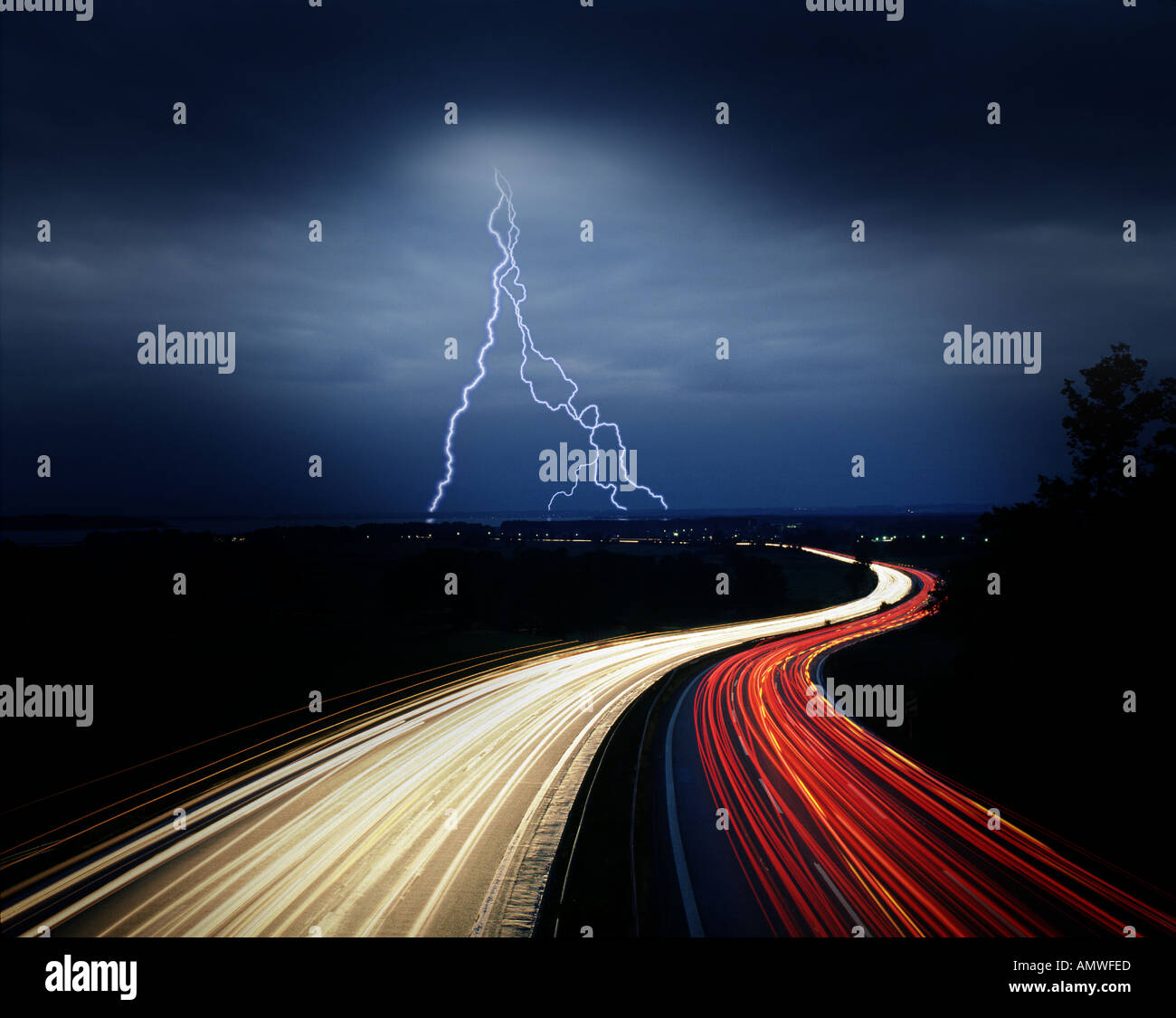 Autobahn hi-res stock photography and images - Alamy