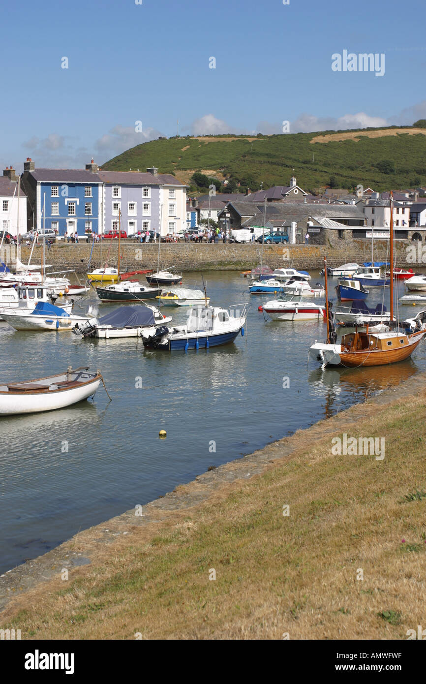 Harbor of aberaeron west wales hi-res stock photography and images - Alamy