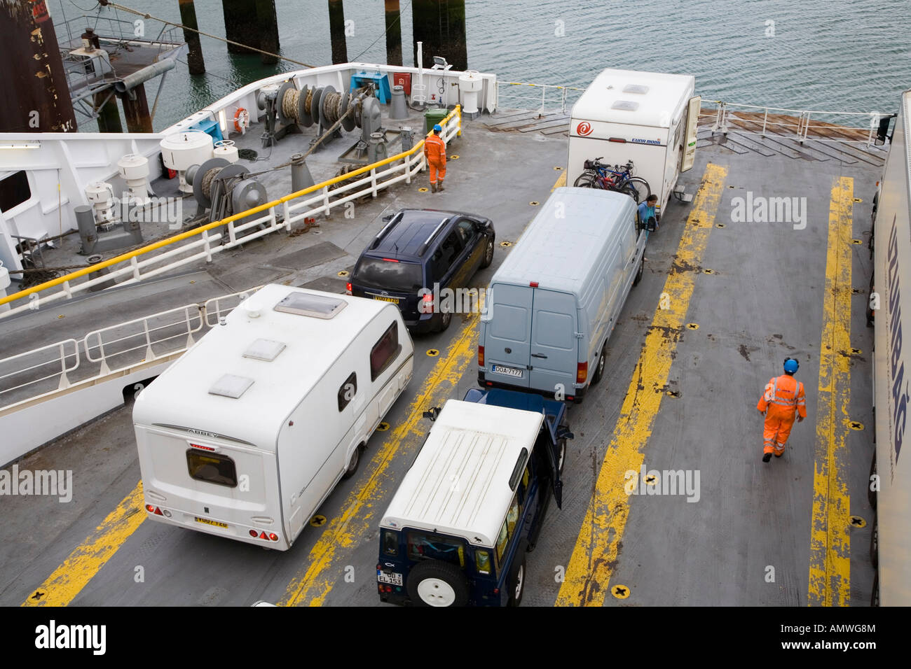 Open deck ferry hi-res stock photography and images - Alamy