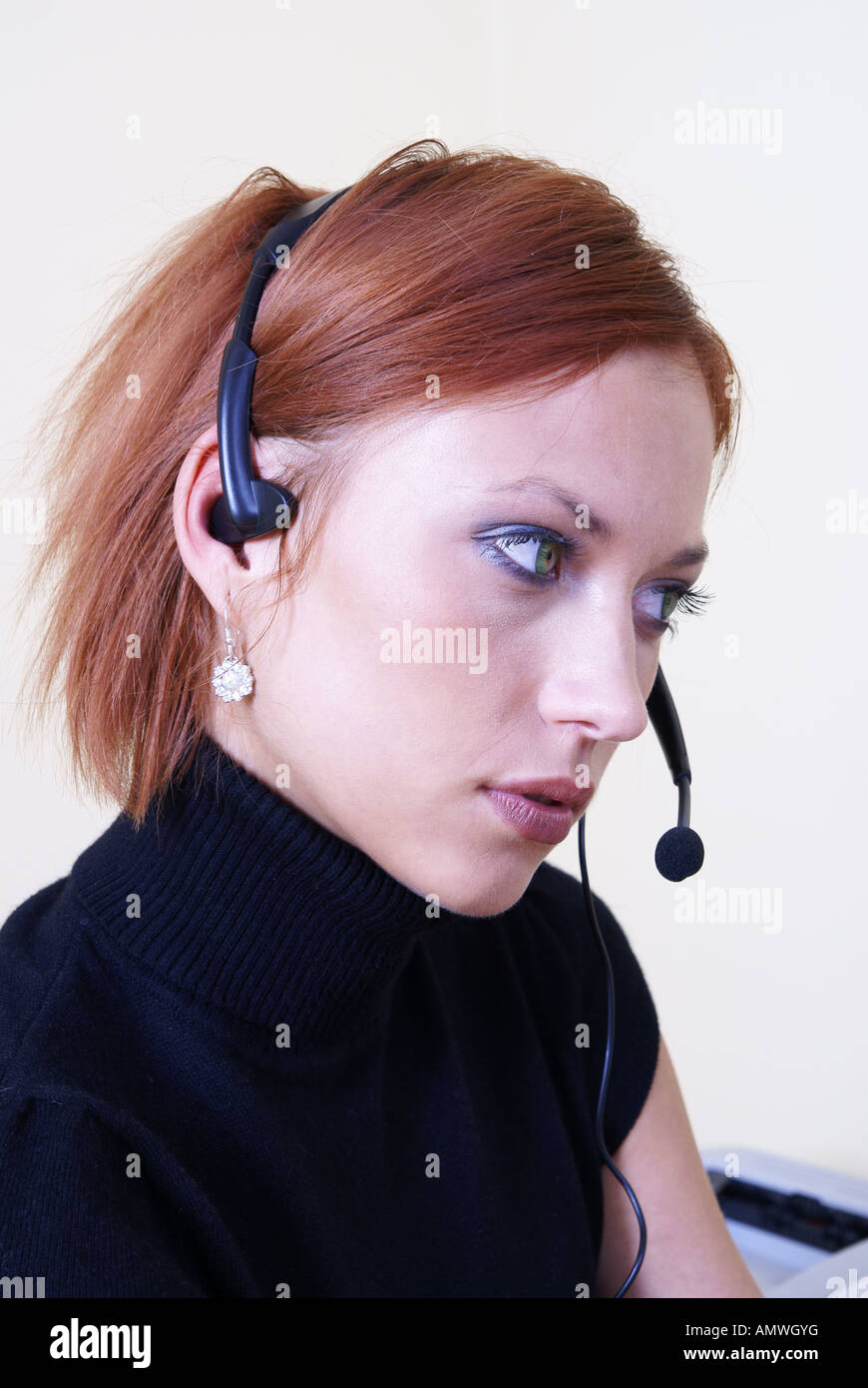 Work telesales hi-res stock photography and images - Alamy