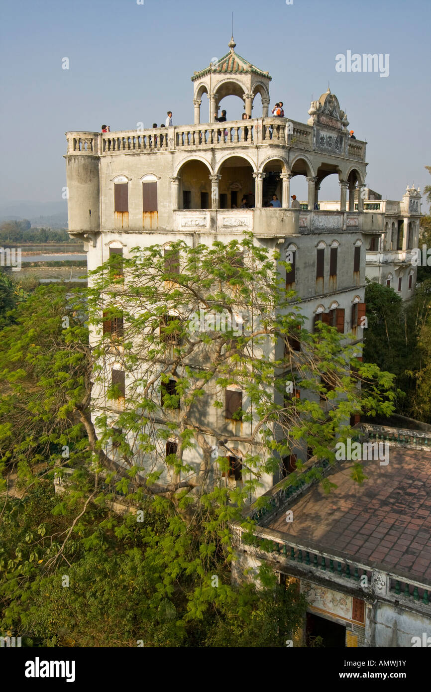 Mingshi Lou Diaolou Yili Village Kaiping Guangdong Province China Stock ...