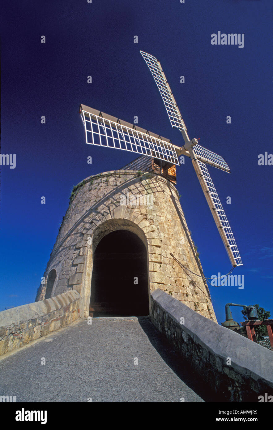 St croix sugar plantation windmill hi-res stock photography and images ...