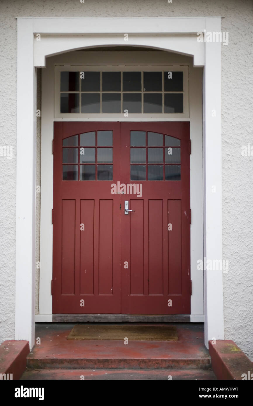 Old school door hi-res stock photography and images - Alamy