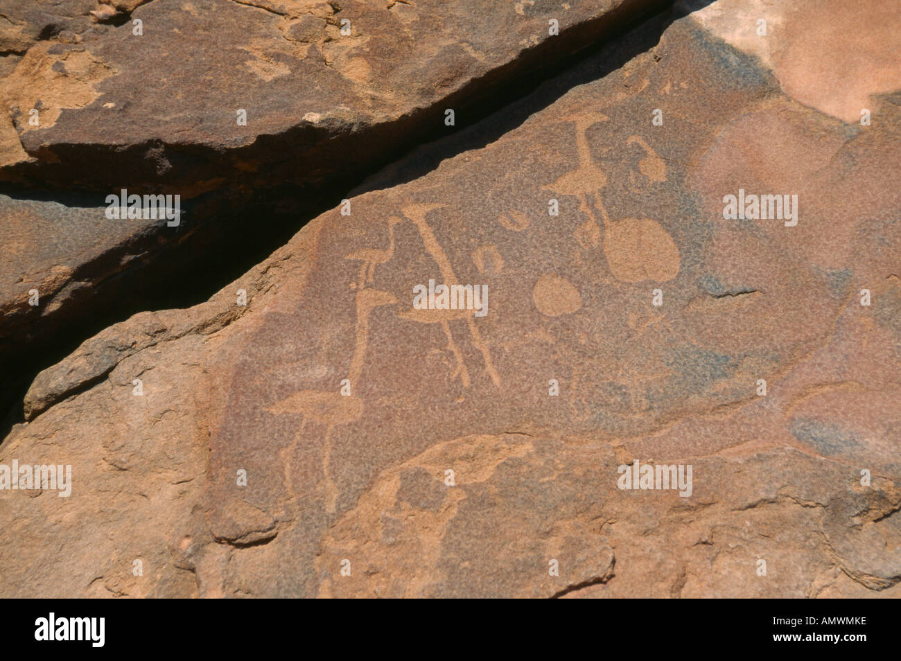 NAMIBIA Rock Painting Stock Photo - Alamy