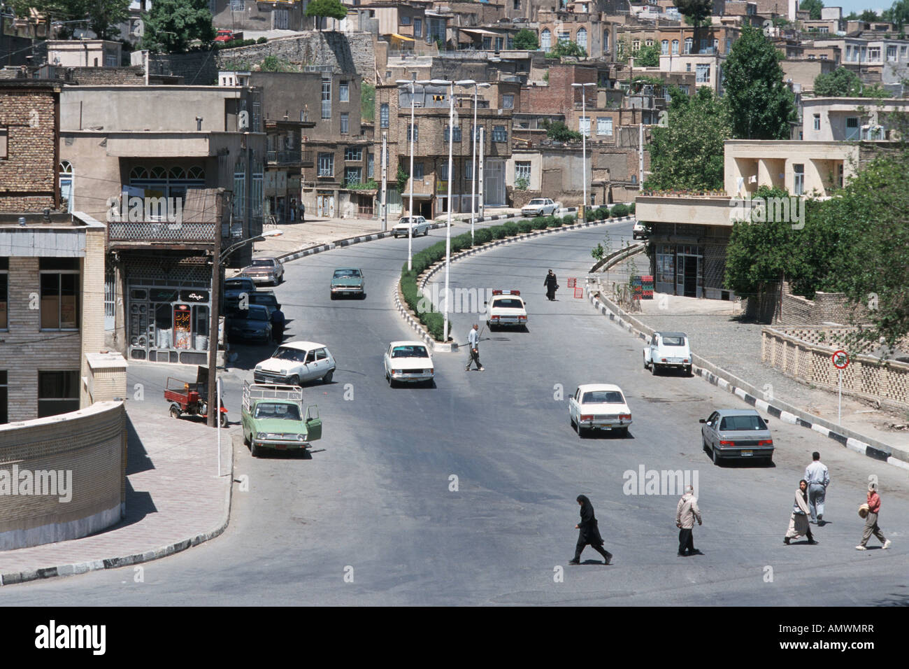 street scenery, Iran, Kurdistan, Sanandaj Stock Photo - Alamy