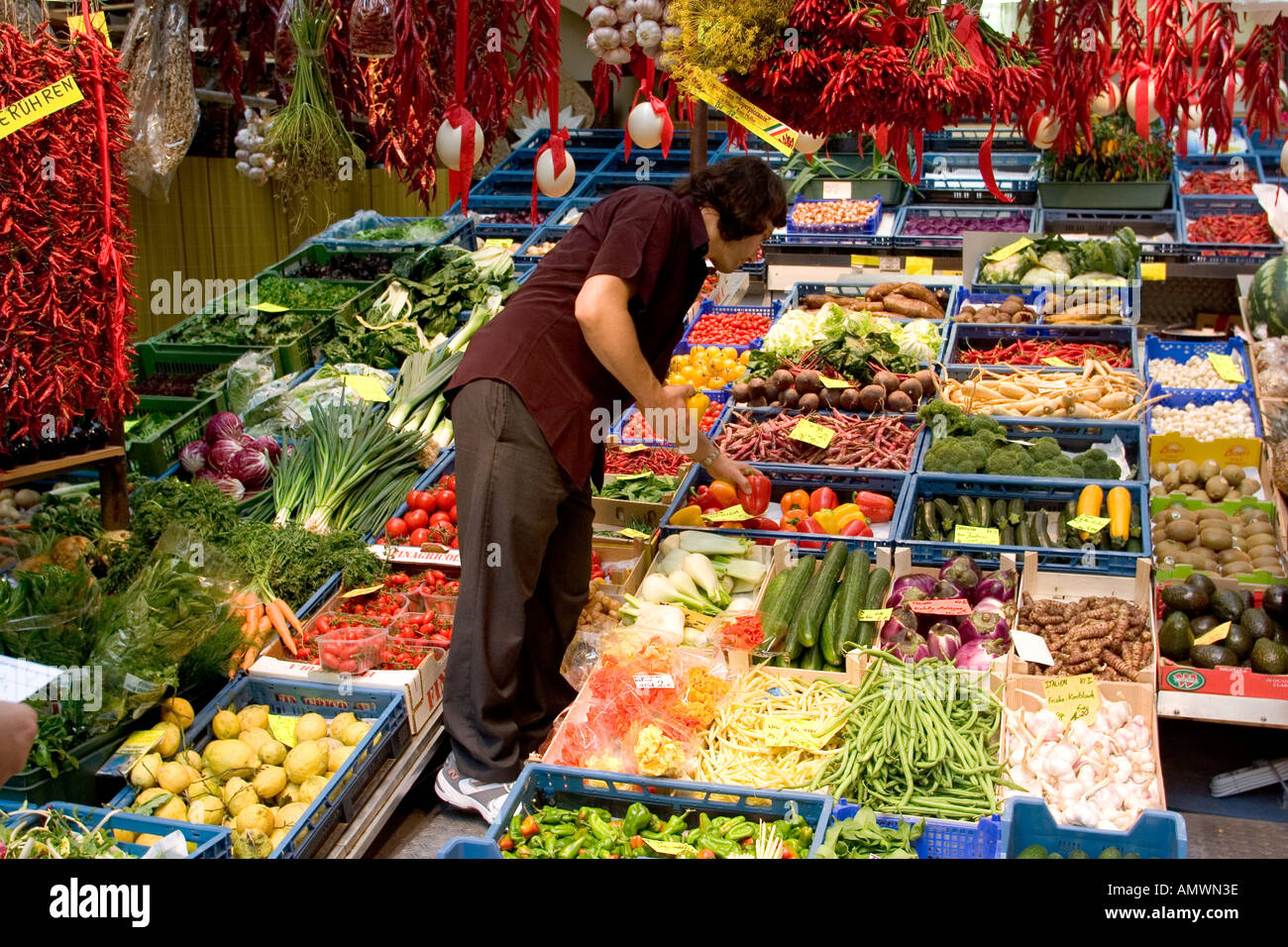 Markthalle market hall stuttgart baden hi-res stock photography and ...