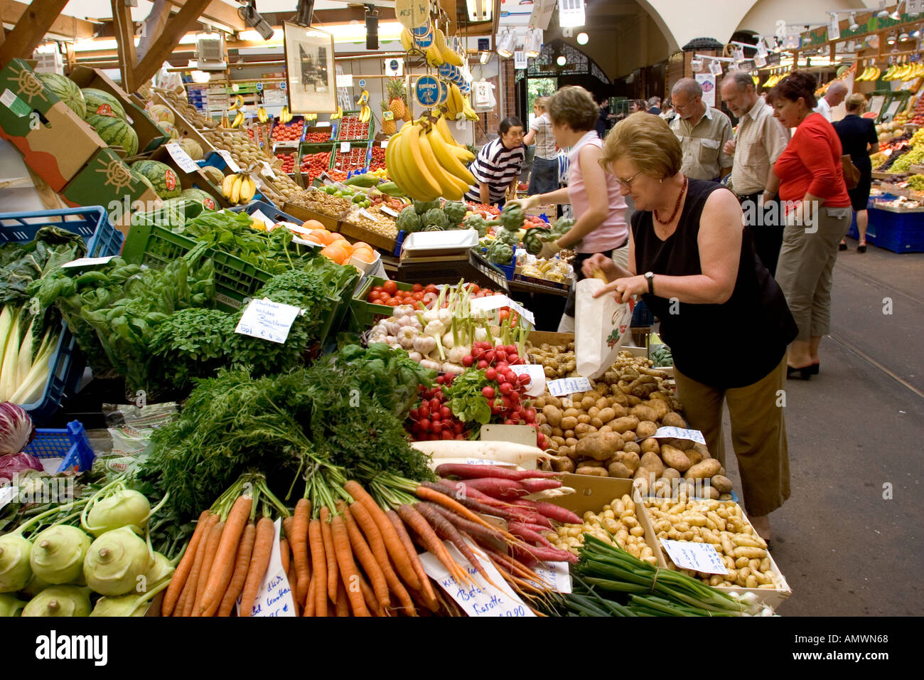 Markthalle market hall stuttgart baden hi-res stock photography and ...