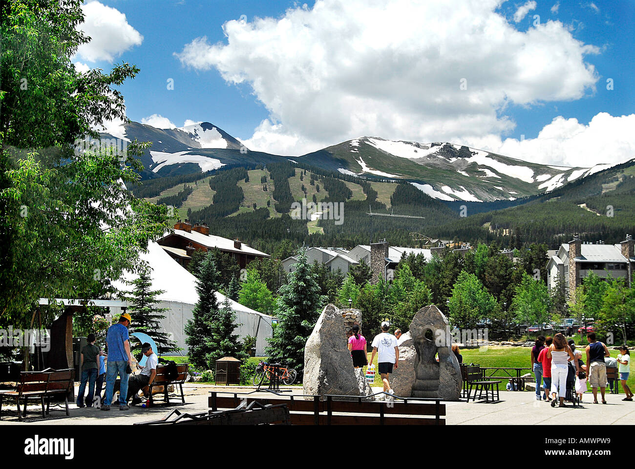 Breckenridge colorado summer hi-res stock photography and images - Alamy